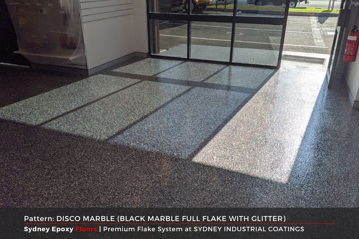 SEF Premium Seamless Epoxy Flake System