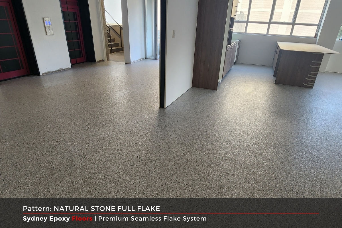 SEF Premium Seamless Epoxy Flake System