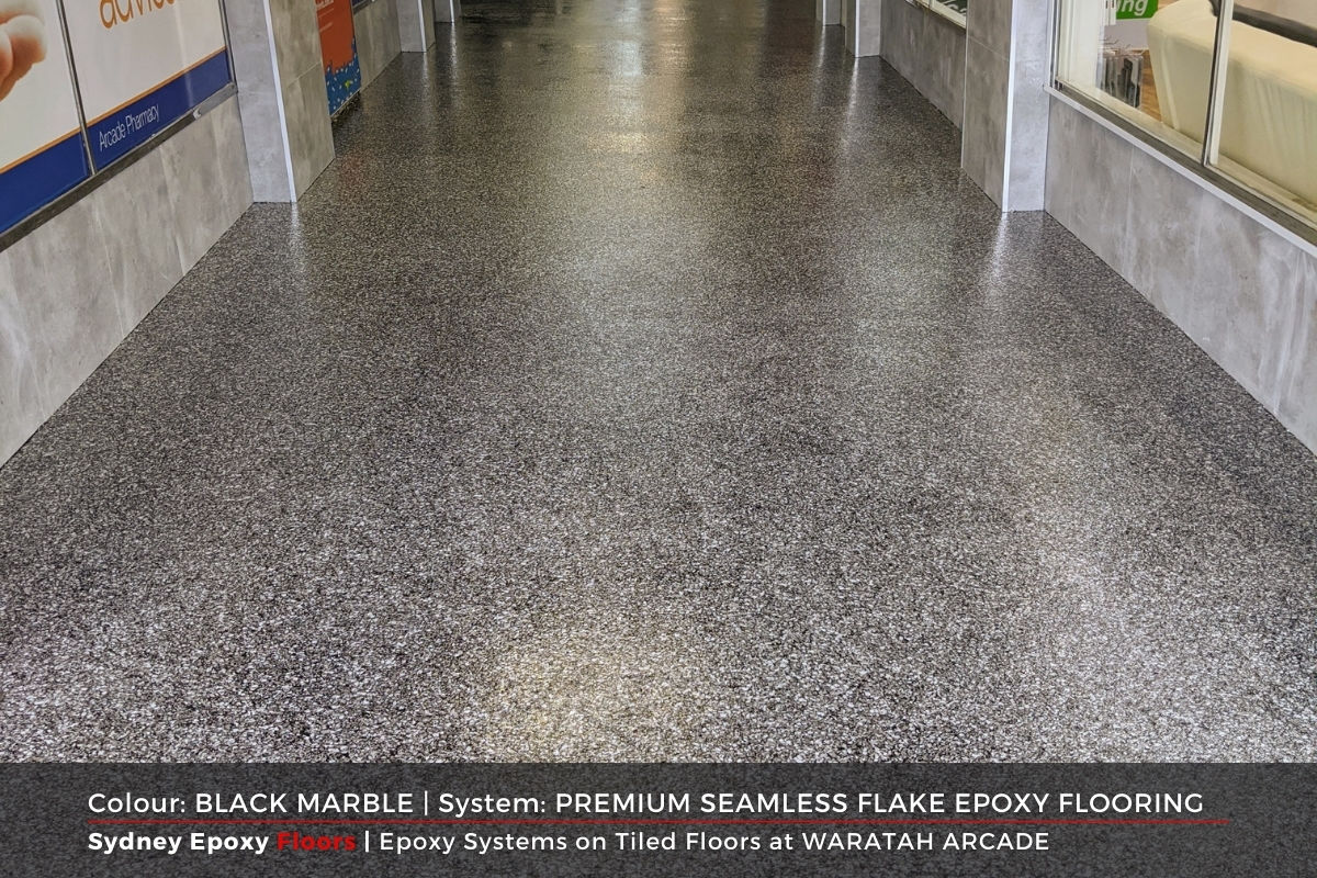 SEF Premium Seamless Epoxy Flake System