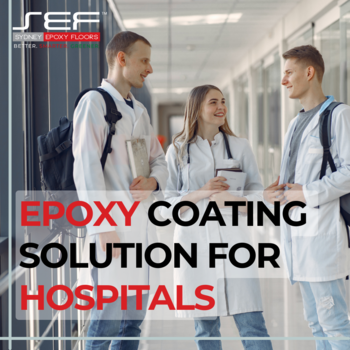 Epoxy flooring solutions for health departments and hospitals